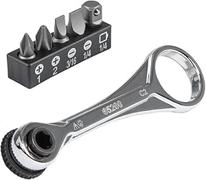 KLEIN TOOLS SLIM-PROFILE MINI RATCHET SET 5-PIECE : Amazon.com.au: Home ...
