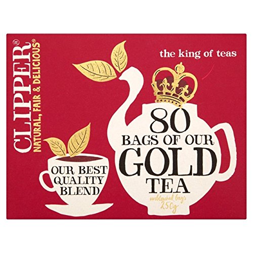 Amazon.com : Clipper Gold Tea 80 per pack : Grocery & Gourmet Food