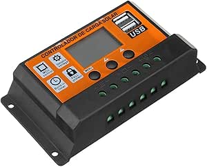 Amazon.com : Solar Charge Controller, Solar Panel Battery Controller ...