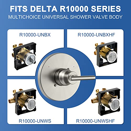 Snapklik.com : Pressure-Balancing Shower Valve Trim Kit Replacement For ...