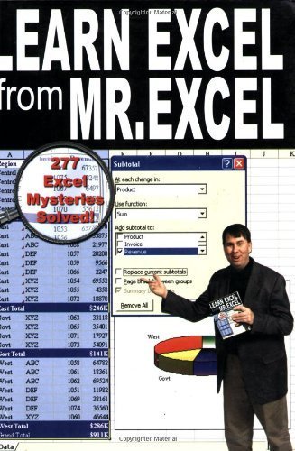 Amazon.com: Learn Excel from Mr. Excel: 277 Excel Mysteries Solved ...