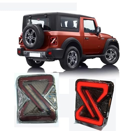 TRENDWALA Smoky Black LED Taillight/Backlight For Mahindra THAR&Thar ...