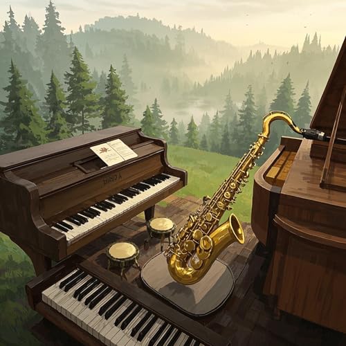 Morning Mist Chill Lofi Jazz in Nature’s Embrace by Selene Harbor on ...