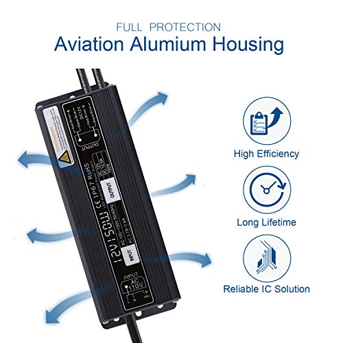 Snapklik.com : 150W LED Driver 12V Waterproof IP67 LED Power Supply ...