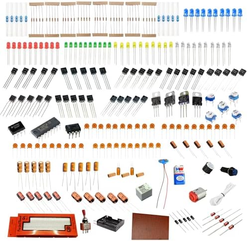 Electronic Spices Electronic Components (232pcs) Project Kit or ...