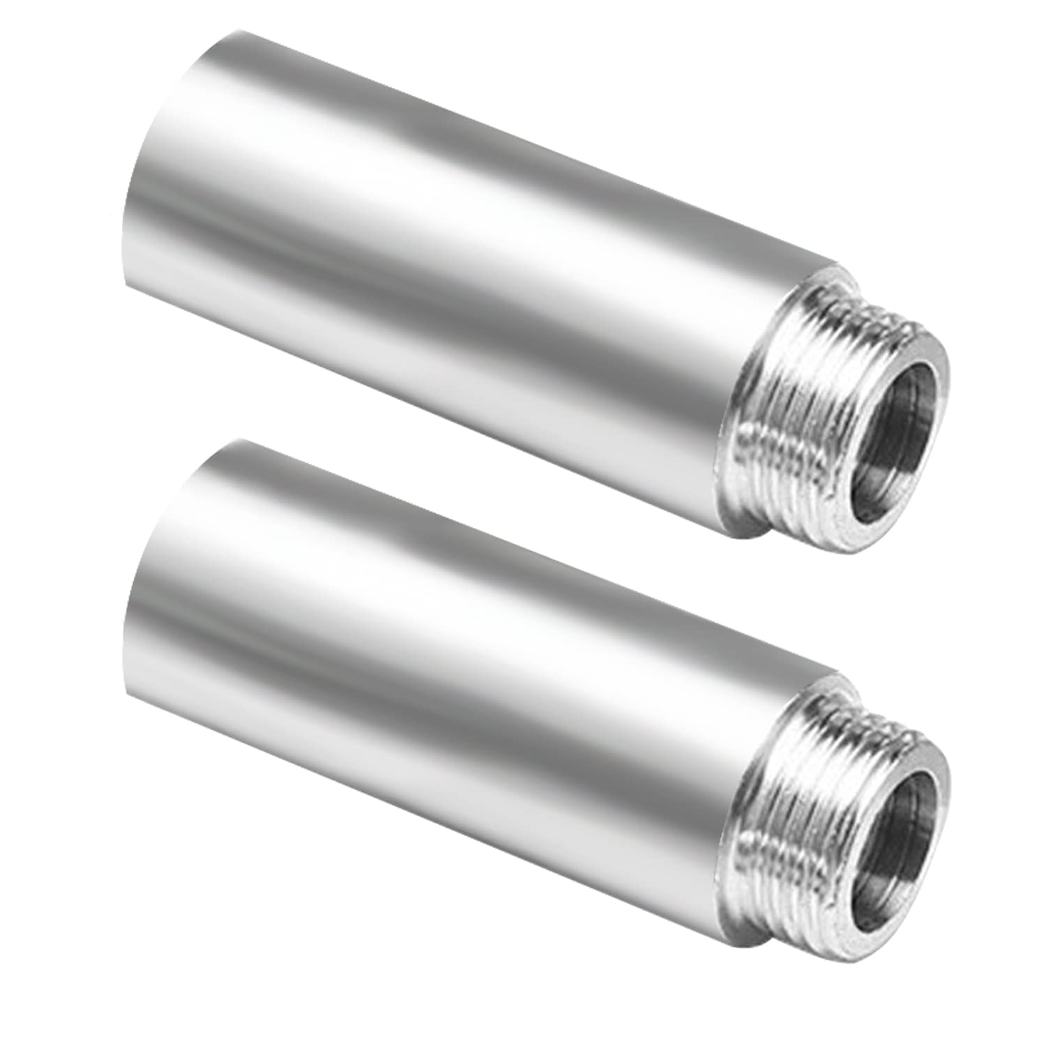 Jctinutl 2 PCS Shower Head Extension Arm Stainless Steel Shower Head ...