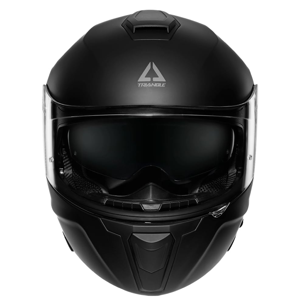 TRIANGLE Flip up Motorcycle Modular Helmet Dual Visor Full Face Helmet ...
