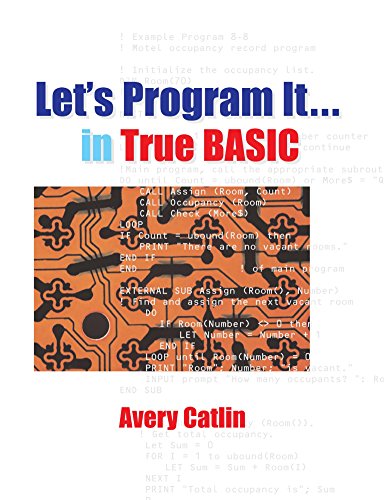 Amazon.com: Let's Program It... in True BASIC eBook : Catlin, Avery: Kindle Store