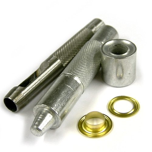 Buy 200 sets Eyelets + Punch Die Tool Set for PVC Vinyl Banner ...