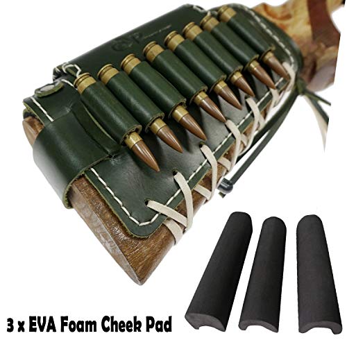 Buy op original power Leather Rifle Buttstock Ammo Holder with Cheek ...