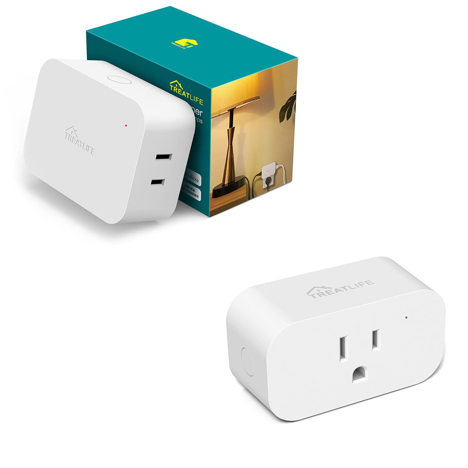 TREATLIFE Smart Plug + Dual Outlets Smart Dimmer Plug Bundles - Amazon.com