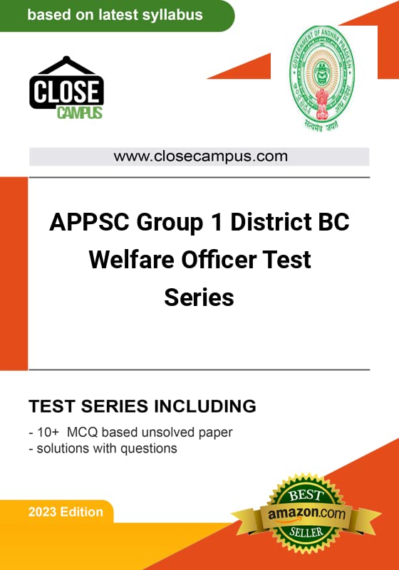 APPSC Group 1 District BC Welfare Officer Study Material All Subject ...
