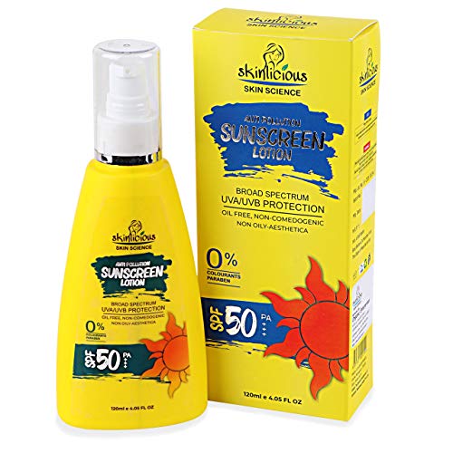 Buy SKINLICIOUS Anti Pollution Sunscreen Lotion For Oily, Sensitive ...