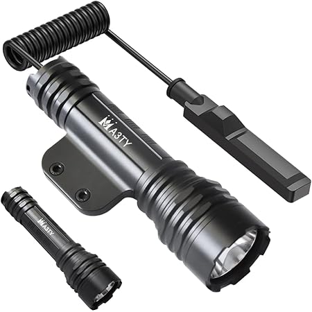 Amazon.com: Tactical Flashlight with Mlok Mount, 1600 Lumens Super ...