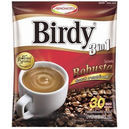Amazon.com: Birdy 3IN1 Robusta Coffee (30 Sticks) : Grocery & Gourmet Food
