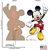 Amazon.com: Cardboard People Mickey Dance Life Size Cardboard Cutout ...
