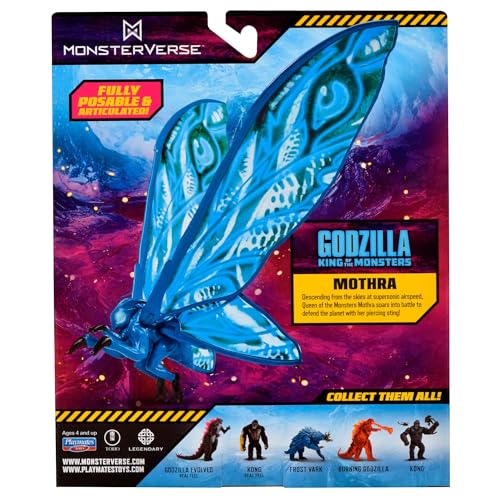 MonsterVerse Godzilla King of the Monsters Official Mothra 6-Inch ...