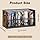 Salajory DVD Storage Rack - 2 Pack DVD Storage Case Holds 28 Full Case ...