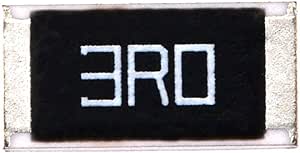 Amazon.com: LABDIP 50 pcs 2512 SMD Resistor 3 ohm 3R 3R0 1W 5% Chip Resistance Kit Current ...