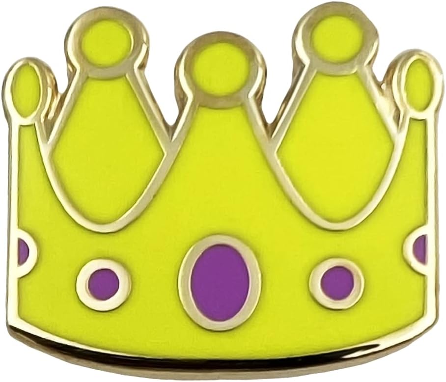 Amazon.com: King Queen Gold Crown Lapel Pin: Clothing, Shoes & Jewelry