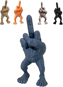Amazon.com: TBOLINE Middle Finger with Legs-Middle Finger Statue,7Inch ...