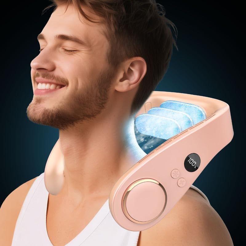 Snapklik.com : Neck Ac Air Conditioner,Portable Ice Frozen Neck Cooler
