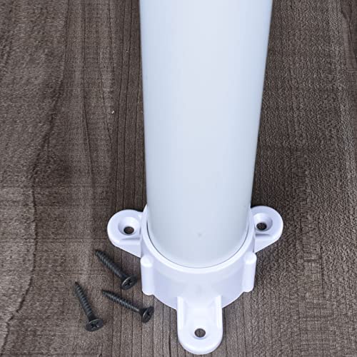 Snapklik.com : Table Screw Caps PVC Fittings, PVC Flange For 1-1/4 ...