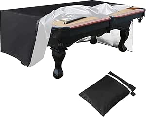 Amazon.com: YoiTs Billiard Pool Table Protective Cover 7ft/8ft/9ft ...