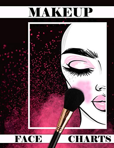 makeup artist face charts: A Professional Blank Makeup Practice ...
