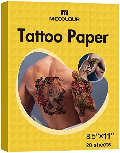 Amazon.com : Printable Temporary Tattoo Paper for Laser/Inkjet Printer ...