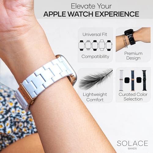 Solace Bands Ultra Lightweight Perma Watch Band - Universal Fit for ...