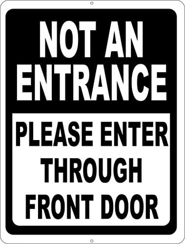Do Not Use This Door Sign