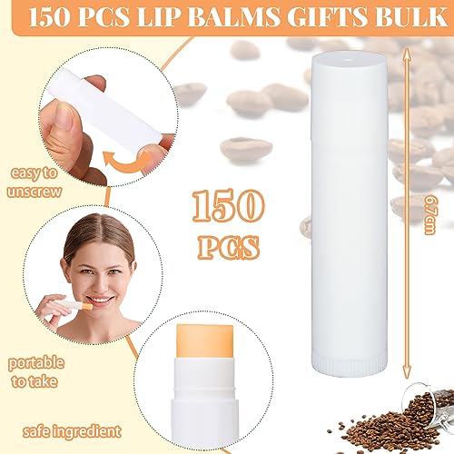 Snapklik.com : Demissle 150 Pcs Unlabeled Lip Balm Bulk Chapped Stick ...