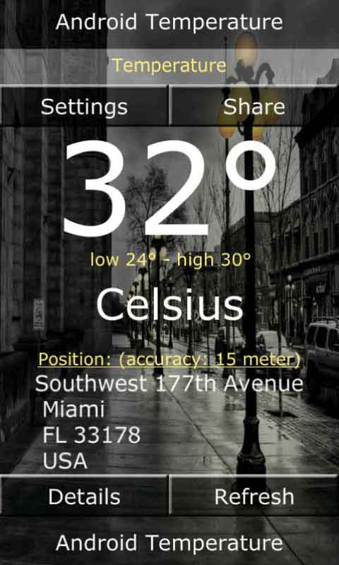 Android Temperature Pro:www.amazon.com:Appstore for Android