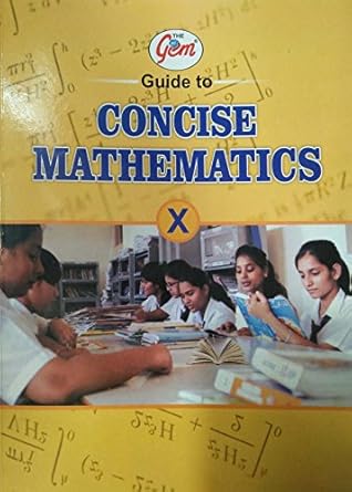 The gem guide to ICSE consise Mathematics 10th : Munish Sethi: Amazon ...