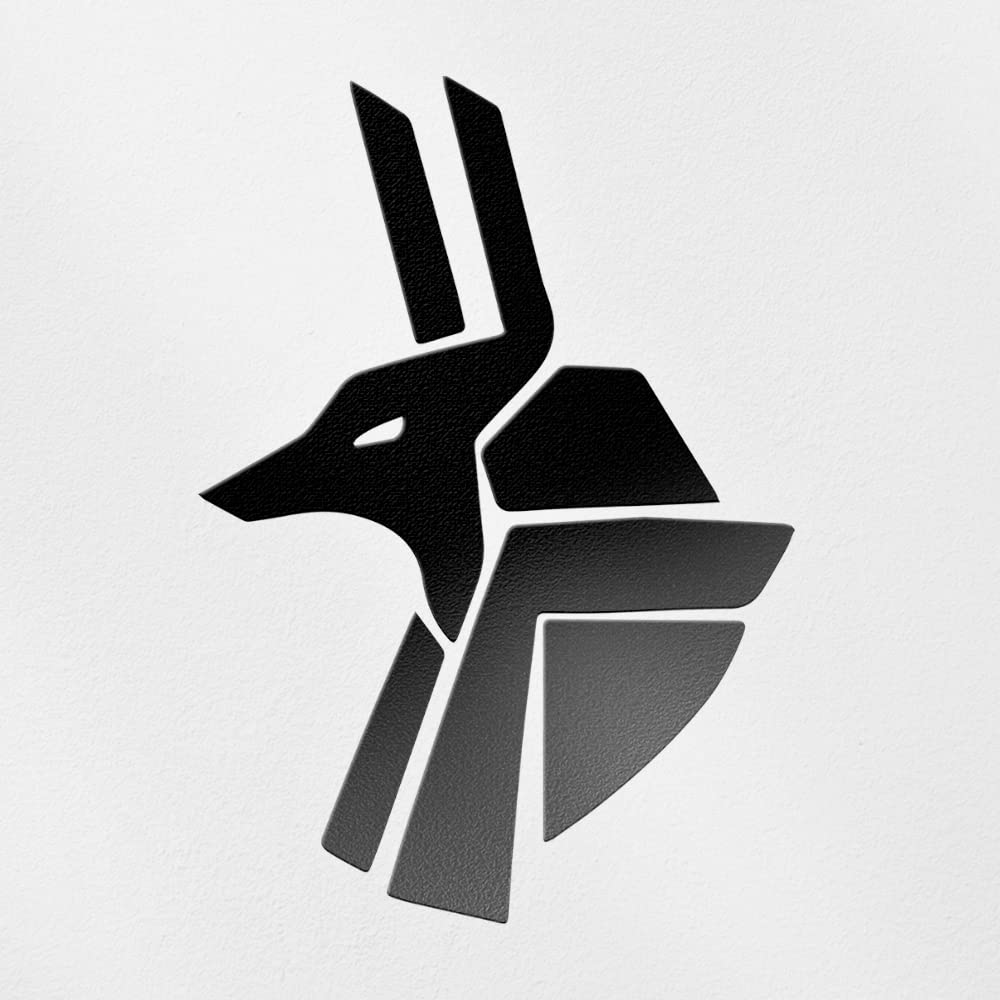 Egyptian Anubis Symbol Geometric Egyptian Anubis Dog Logo