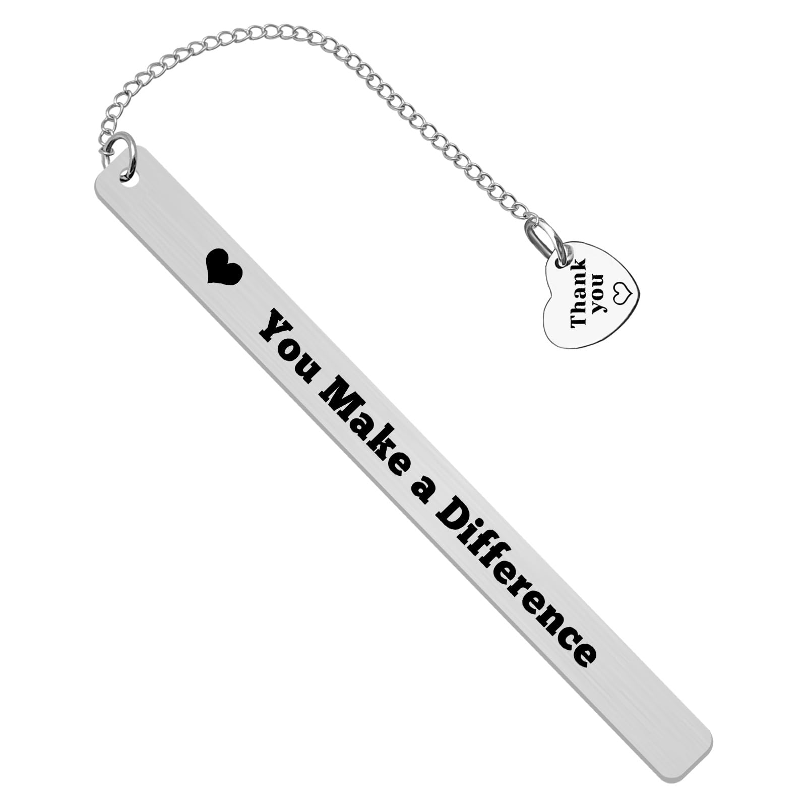 Amazon.com: Thank You Gifts Appreciation Bookmark You Make a Difference ...