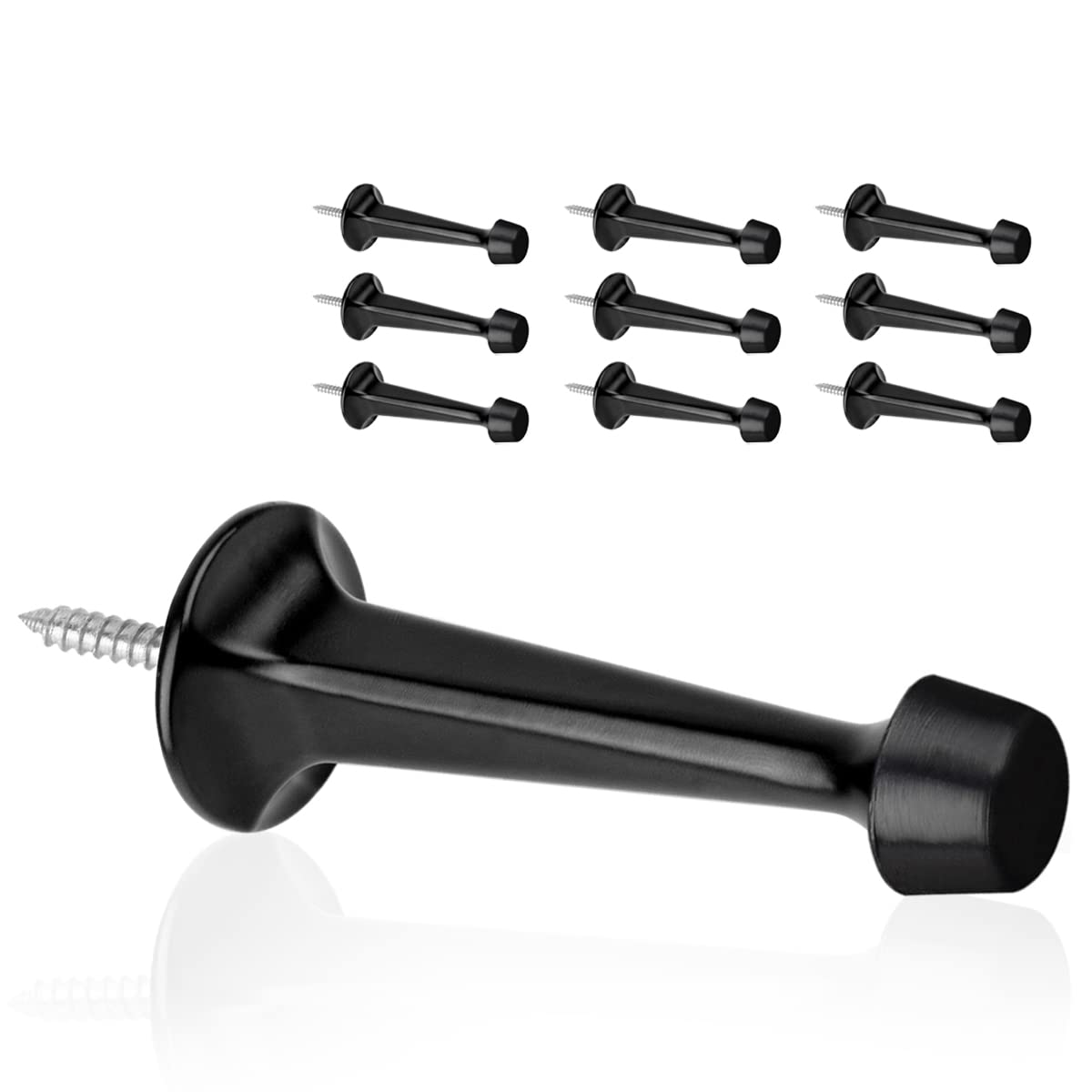 Amazon.com: KOVOSCH 10 Pack Solid Rigid Door Stops - Heavy Duty Door ...