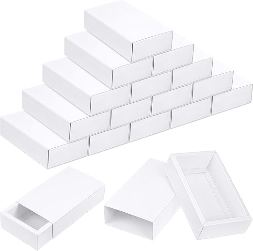 Amazon.com: Zonon 30 Pieces Kraft Paper Drawer Box, Mini Crafts ...