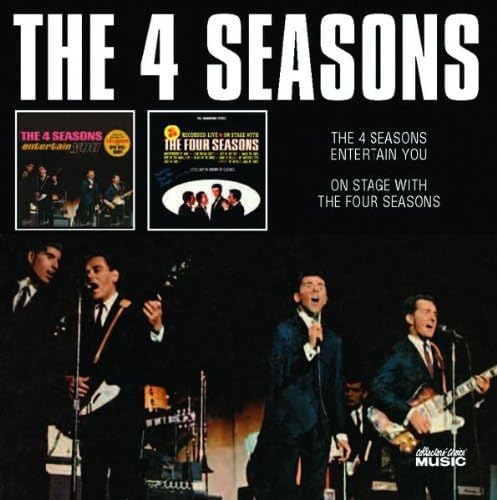 Amazon.co.jp: The 4 Seasons Entertain You/On Stage With The FourSeasons ...