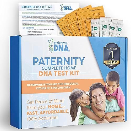 Amazon.com: Home Paternity DNA Collection Kit (2 Children + 1 Alleged ...