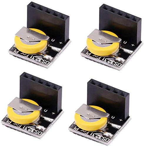 Amazon.com: 4PCS DS3231 High Precision RTC Clock Module Memory Module for Arduino for Raspberry ...