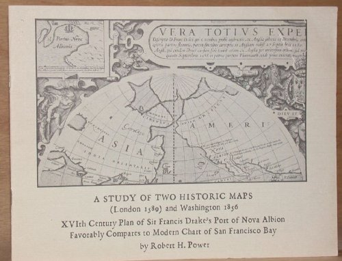 A Study of Two Historic Maps (London 1589) and Washington 1856: Xvith ...