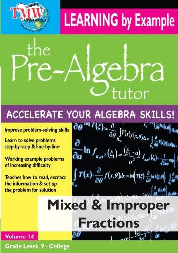 Amazon.com: Pre-Algebra Tutor: Learning By Example - Mixed & Improper ...
