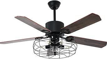 Amazon.com: Ceiling Light Industrial New Retro Pendant Reversible ...