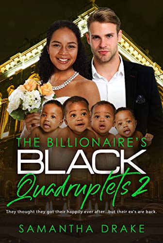 The Billionaires Black Quadruplets 2: BWWM Clean Quadruplets Romance (Black Quads) eBook : Drake ...