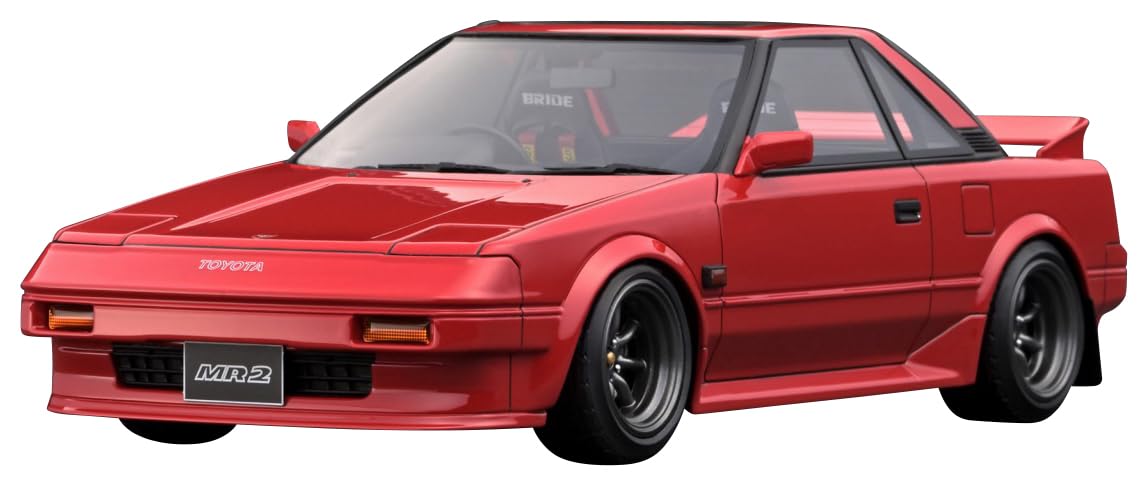 Amazon | ignition model 1/18 トヨタ MR2 (AW11) Red 完成品 | ミニカー・ダイキャストカー | ホビー