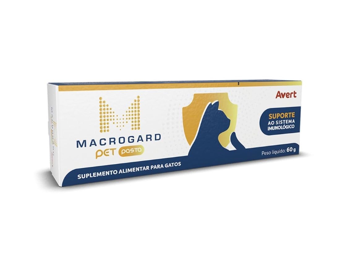 Macrogard Pet Pasta Suplemento Alimentar para Gatos Avert 60g | Amazon ...