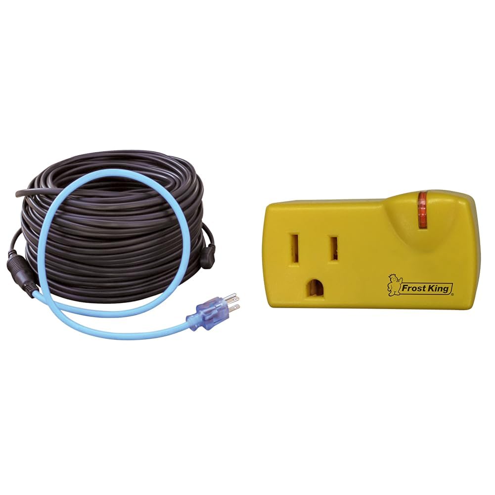 Prime Wire & Cable RHC1200W240 Roof & Gutter De-Icing Kit Roof Heating ...