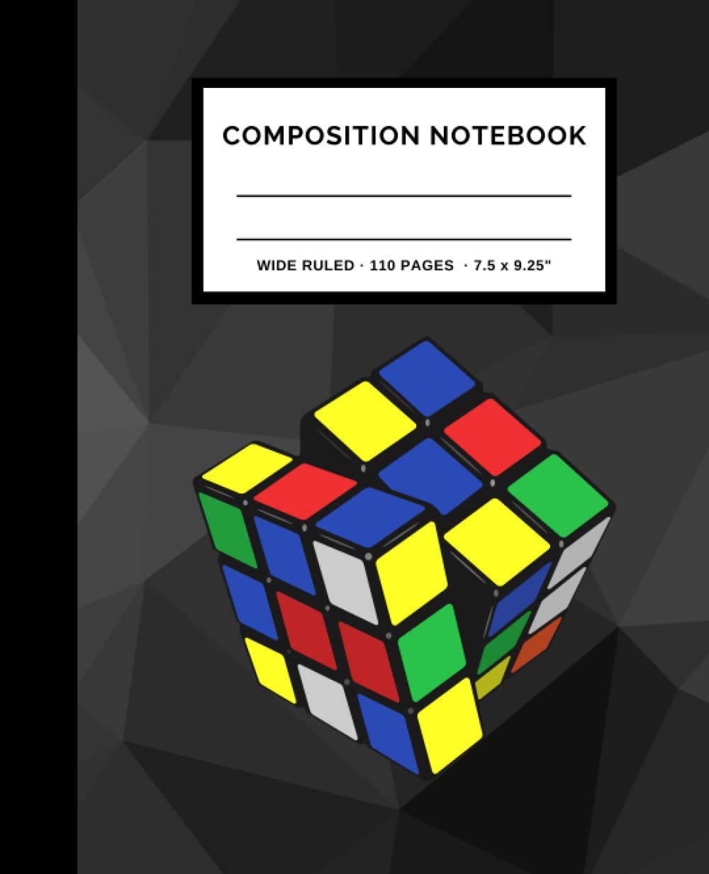 Composition Notebook Rubik Cube: Wide Ruled Lined Paper Puzzle Cube ...